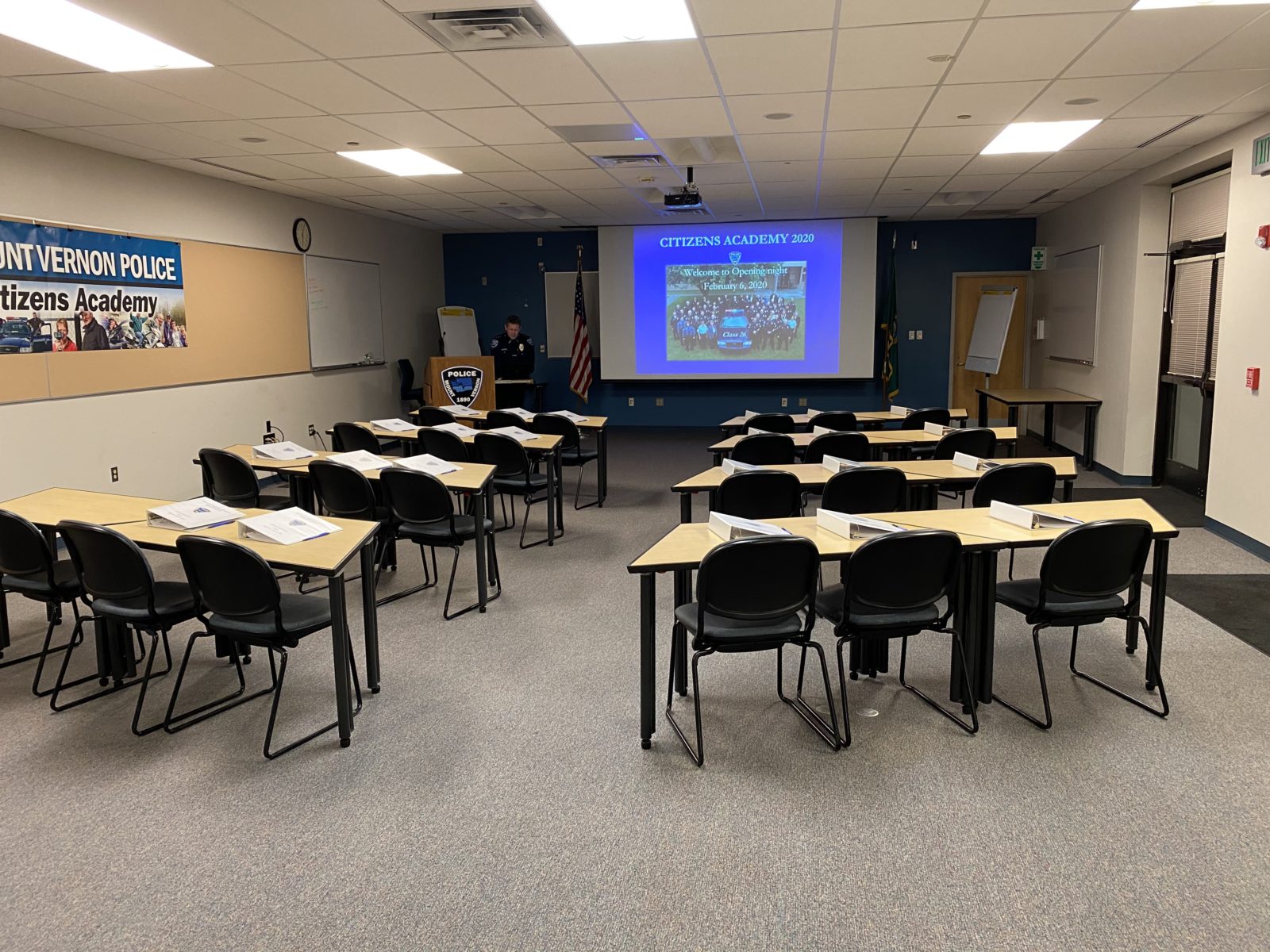 Citizens Academy: Welcome to Cop Class! - Meyer Sign
